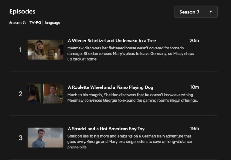 Is Young Sheldon Season 7 On Netfix In US & UK? How To Watch